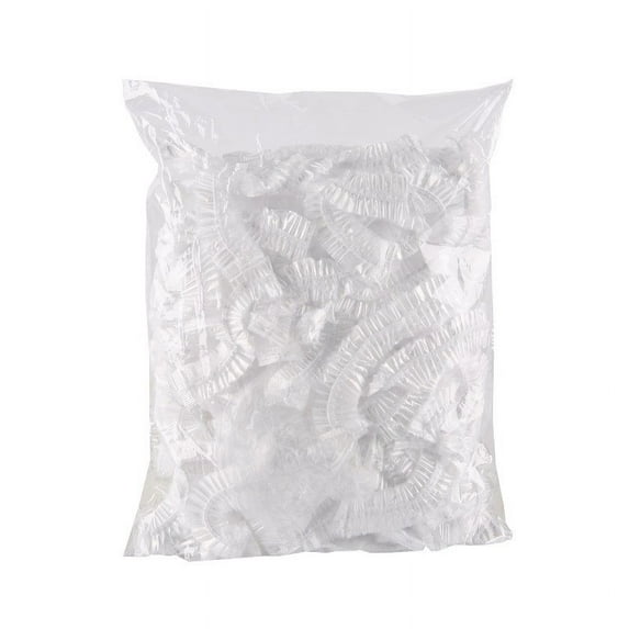 100pcs Disposable Plastic Wrap, Stretch Plastic Cover, Thickened ...