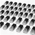 100pcs Double-Wire Plug-in Connector with Locking Buckle, Quick-Clip ...