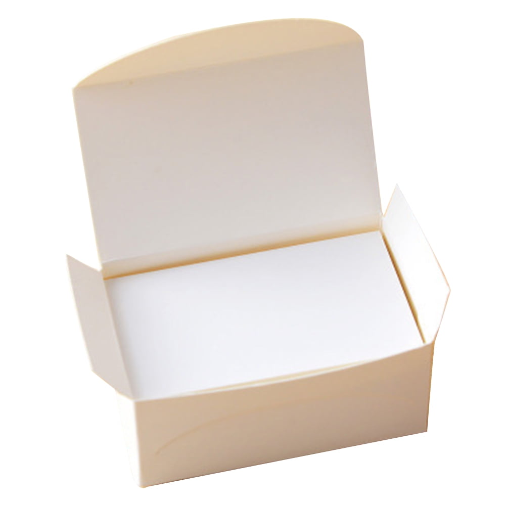 Dragonpad USA Card Stock Box, White, 3.15" x 1.77", 100 Sheets ...