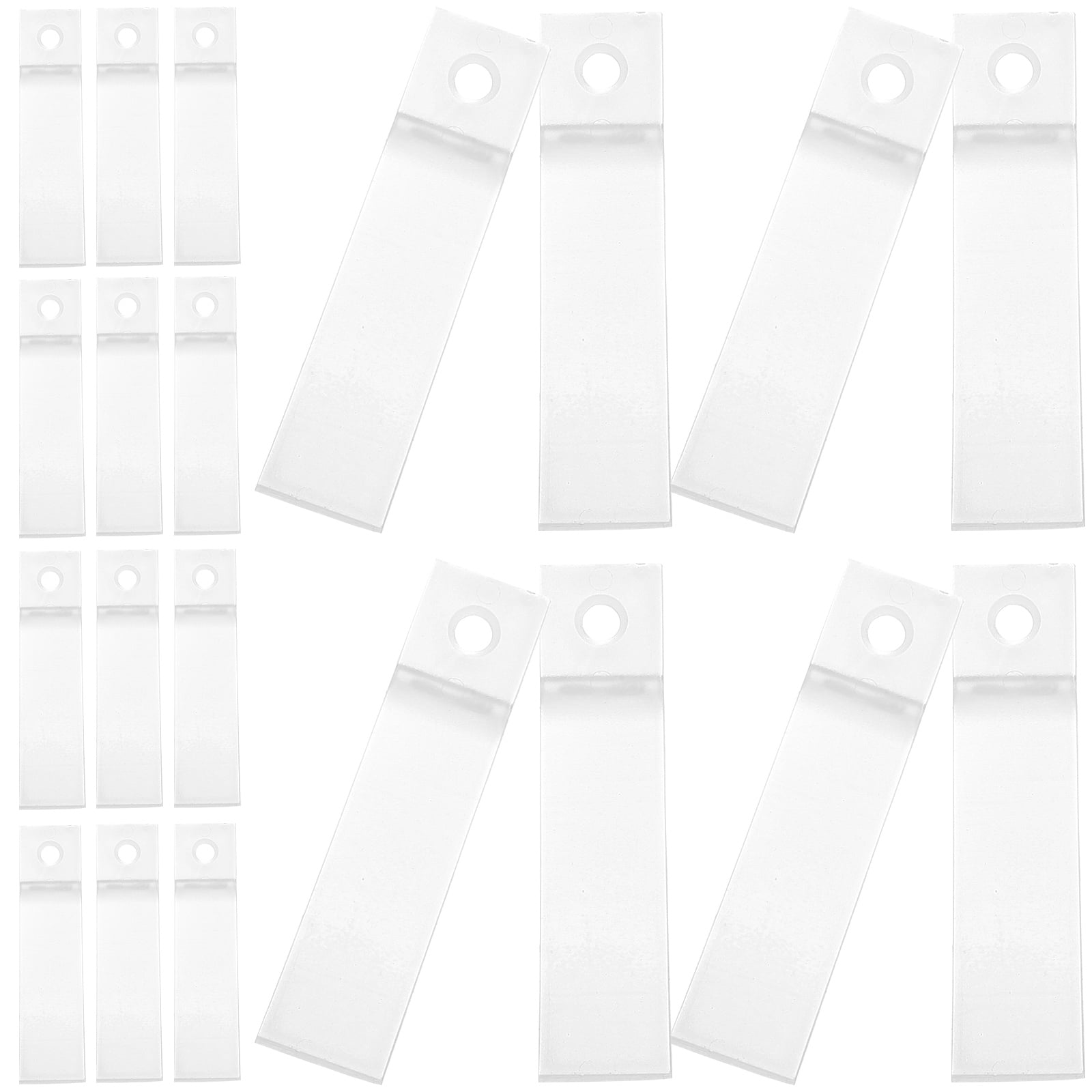 100pcs Drawer Stops Clear Plastic Drawer Stoppers Furniture Drawer ...