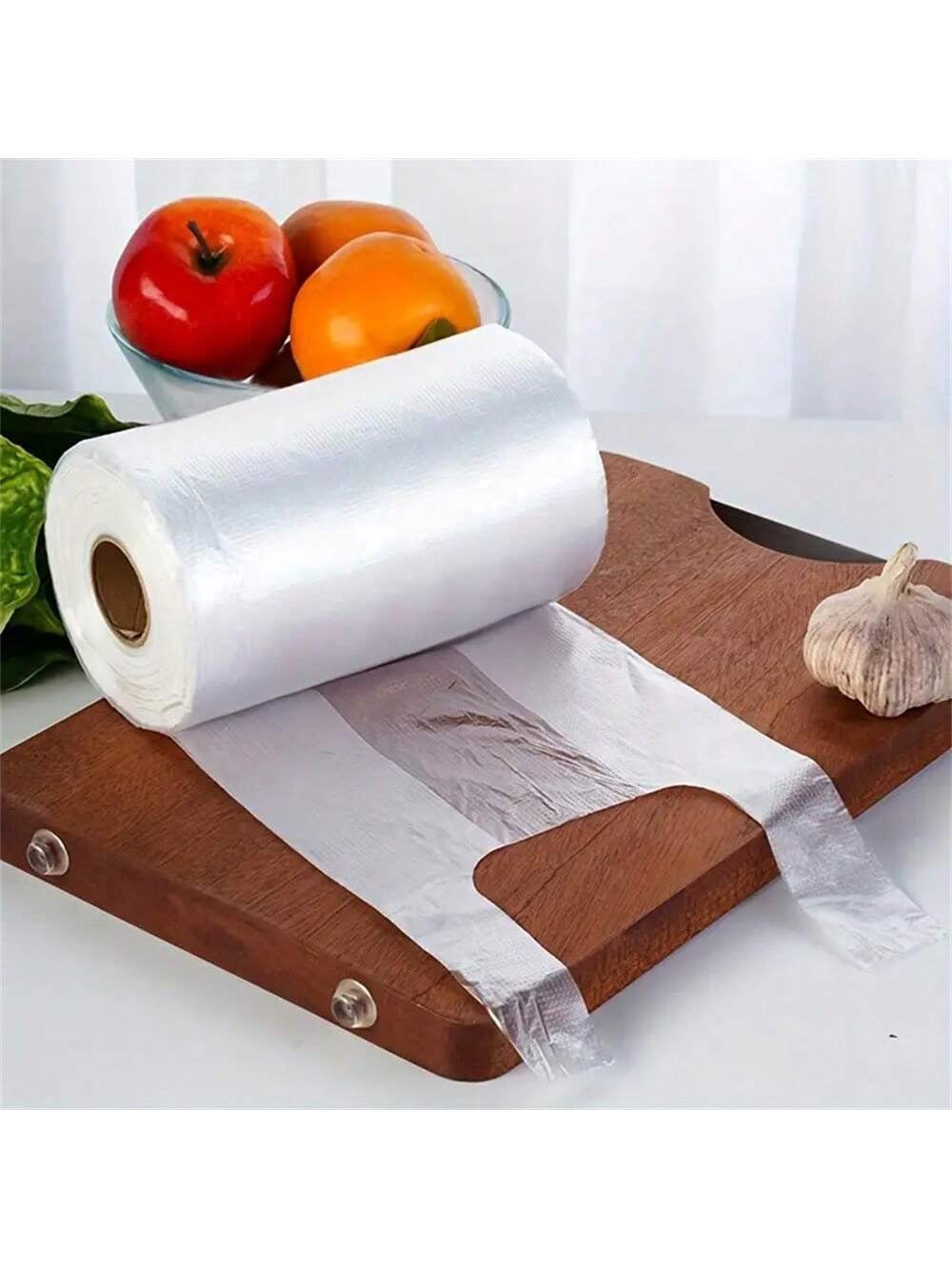 100pcs Durable Tear Resistant Food Storage Bags for Fruits Vegetables ...