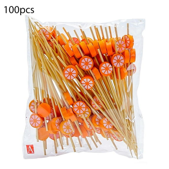 100pcs Easter Cocktail Picks, Easter Egg-Shaped Skewers Fruit Kabob ...
