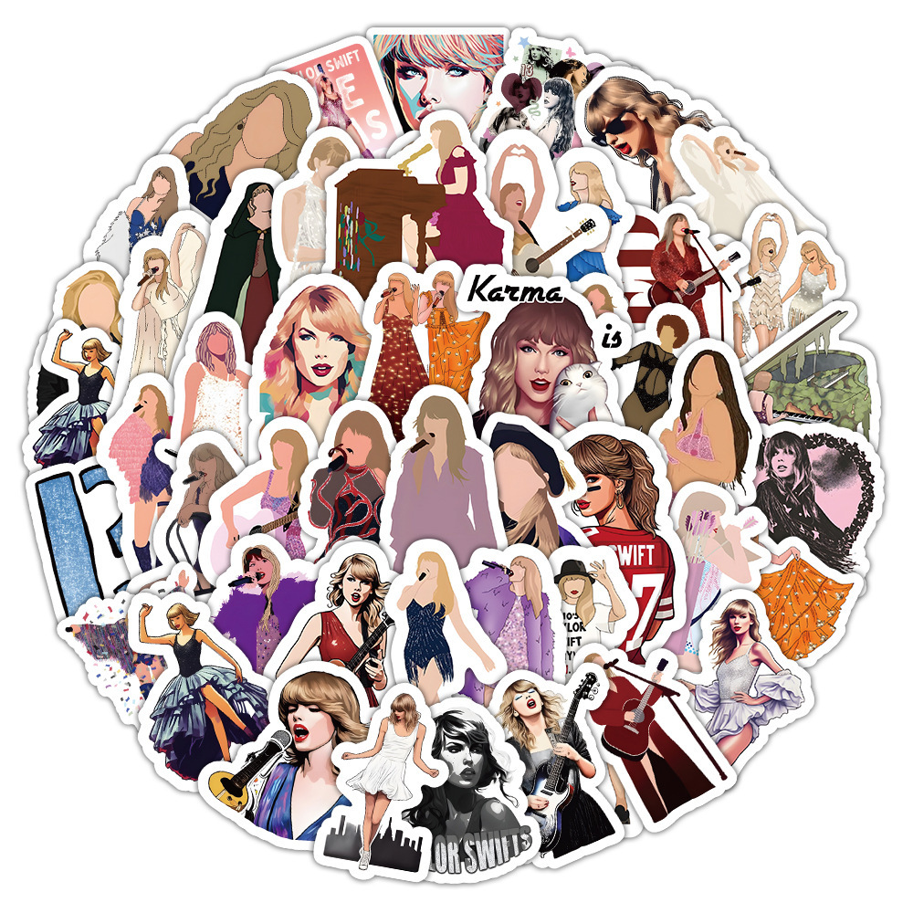 100pcs European and American star stickers Korean boy group Seventen ...