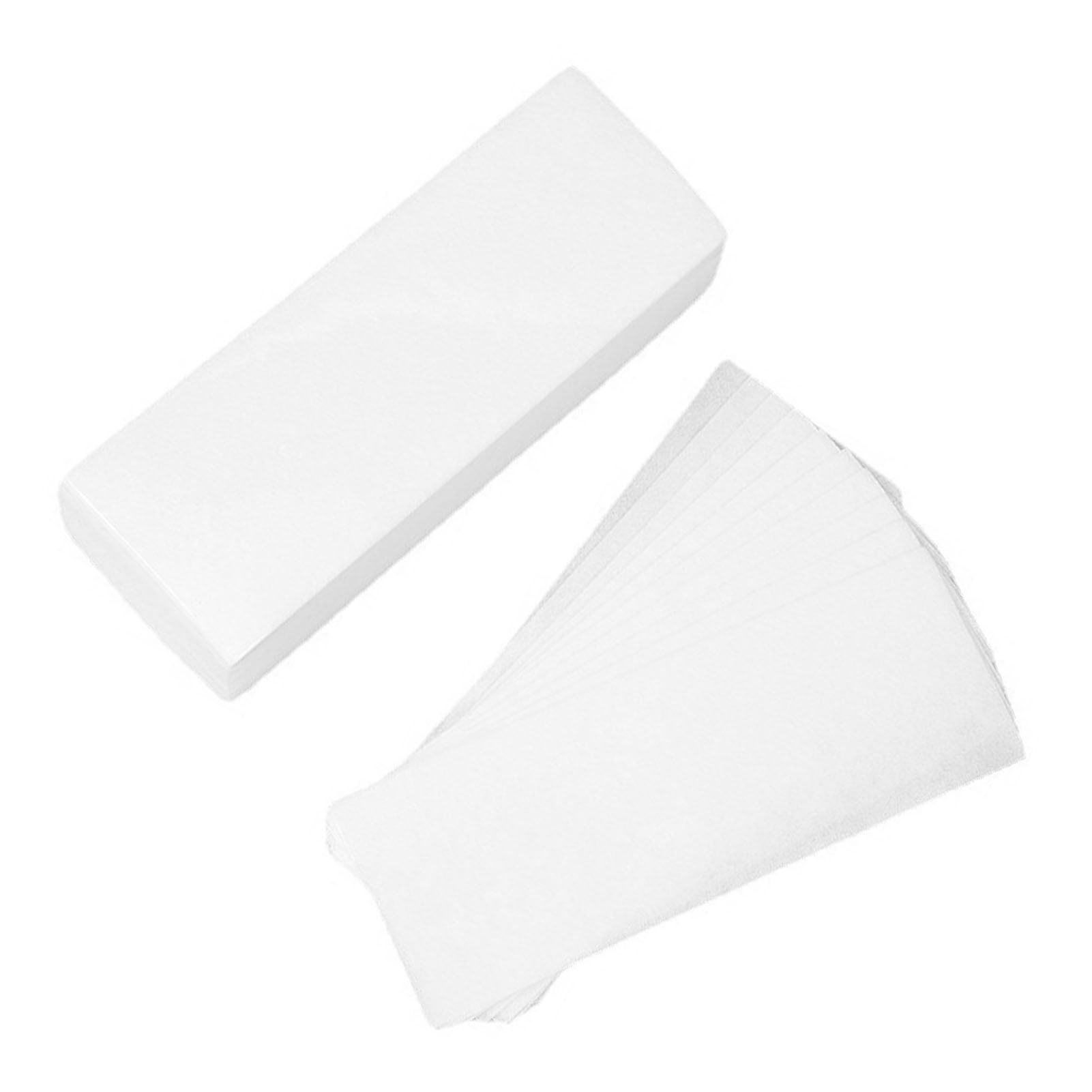 100pcs Facial Body Hair Removal Wax Strips Professional White ...