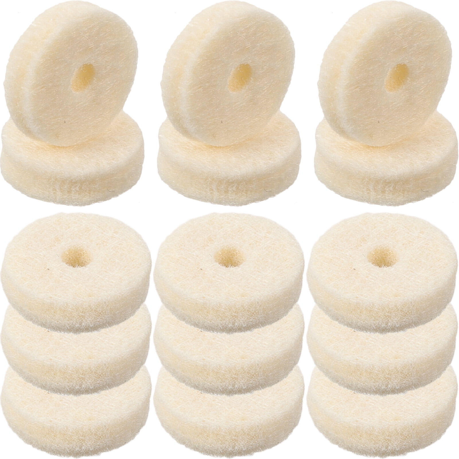 100pcs Felt Washers Replacement Round Washers Felt Pads Mechanical ...