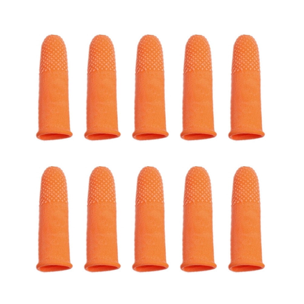 100pcs Finger Cots Finger Protective Gloves Finger Sleeves Non-slip ...