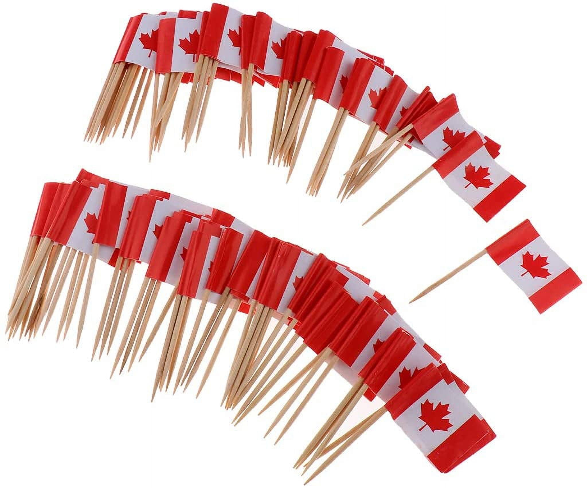 100pcs Flag Toothpicks Cake Decorations Flag Toothpicks Decorative for ...