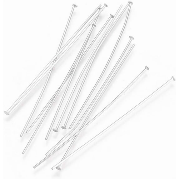 100pcs Flat Head Pins Resistant 304 Stainless Steel Flat Head Pins ...