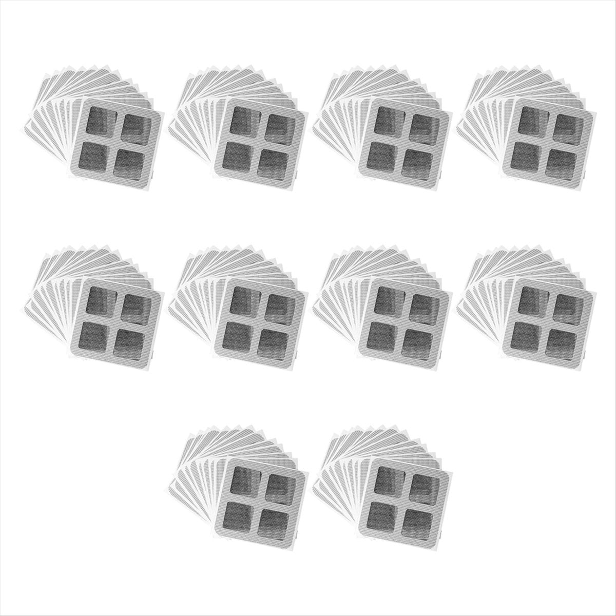 100pcs Floor Drain Sticker, Disposable Shower Drain Hair Catcher ...