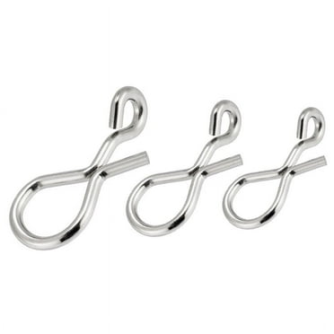 Colaxi 100x Fly Fishing Snap No Knot Snaps Fishing Hook Snap Connector ...