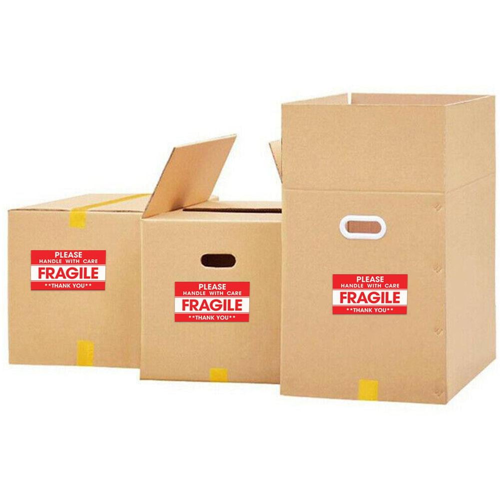 100pcs Fragile Warning Label Logistics Shipping Mark Fragile Warning ...