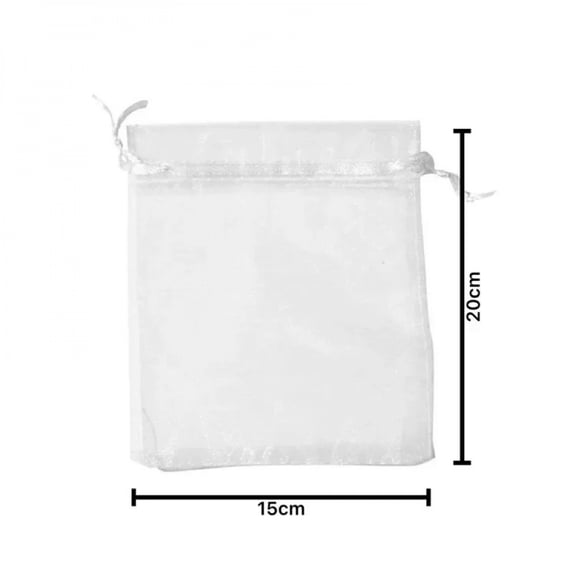 100pcs Fruit Protection Bags Anti-Bird Garden Netting Bags Strawberry ...