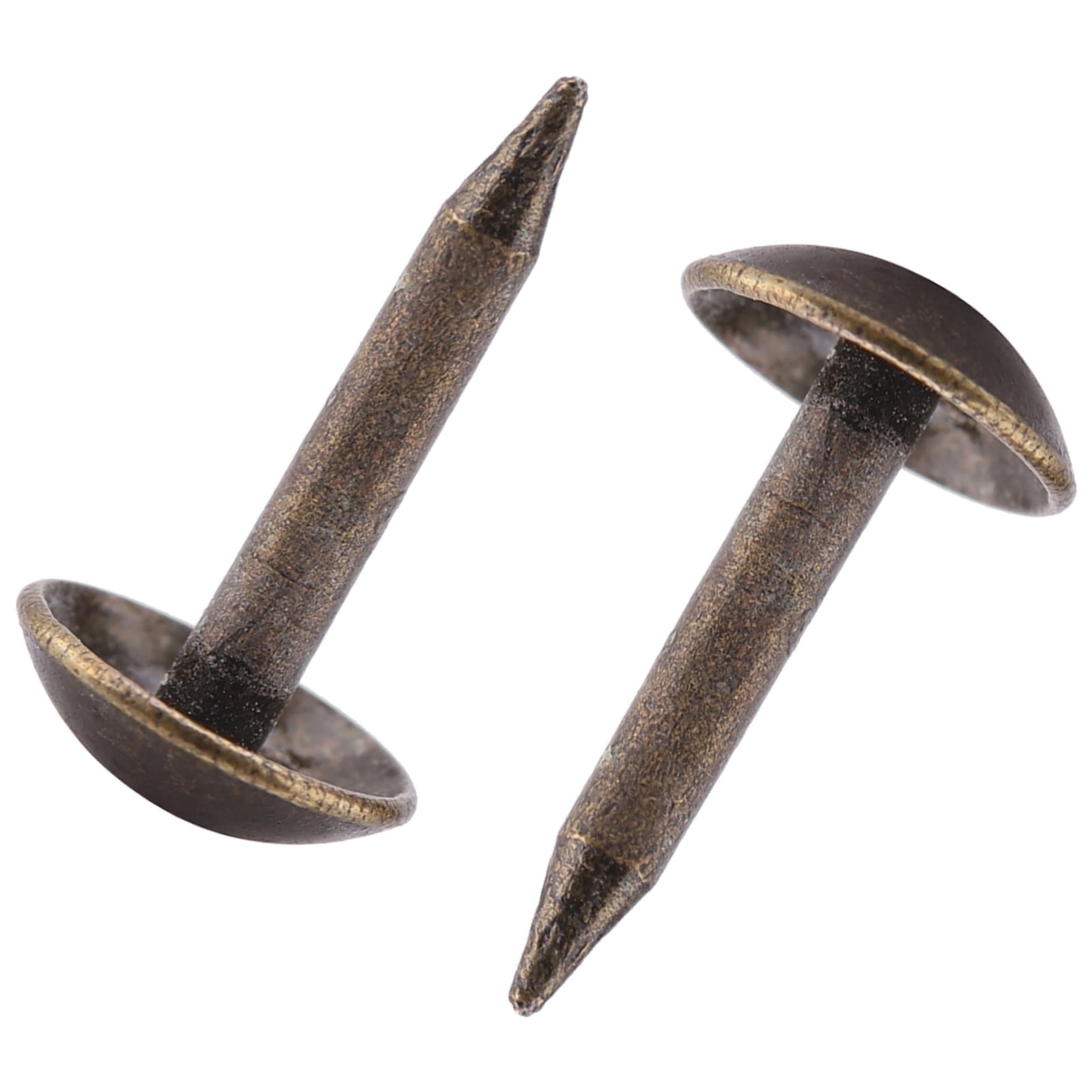 100pcs Heavy Duty Antique Brass Finish Upholstery Tacks Furniture Nails ...