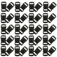 12 Sets Metal Buckles Dungaree Buckles with Rectangle Slider Fasteners ...