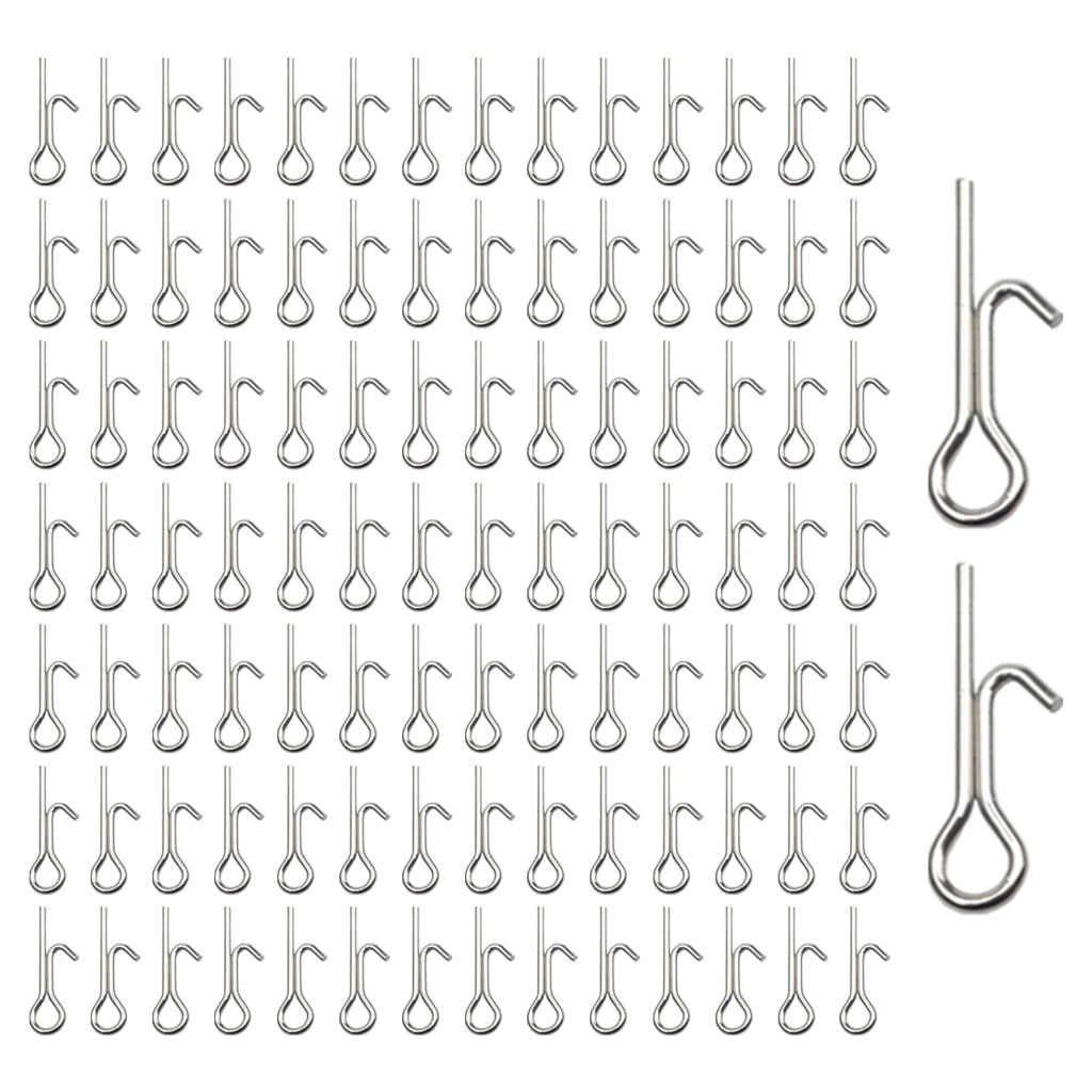 100pcs Hook Connector Fishing Tackle Accessories Fishing Lures Baits ...