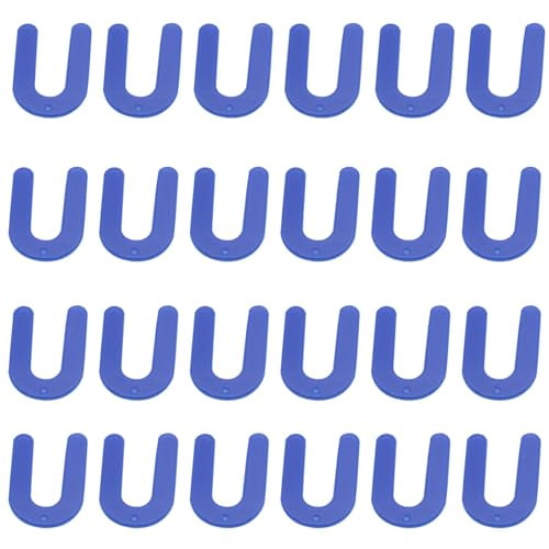 100pcs Horseshoe Shims Tile Spacers 1/16 inch Tile Spacer U Shape ...