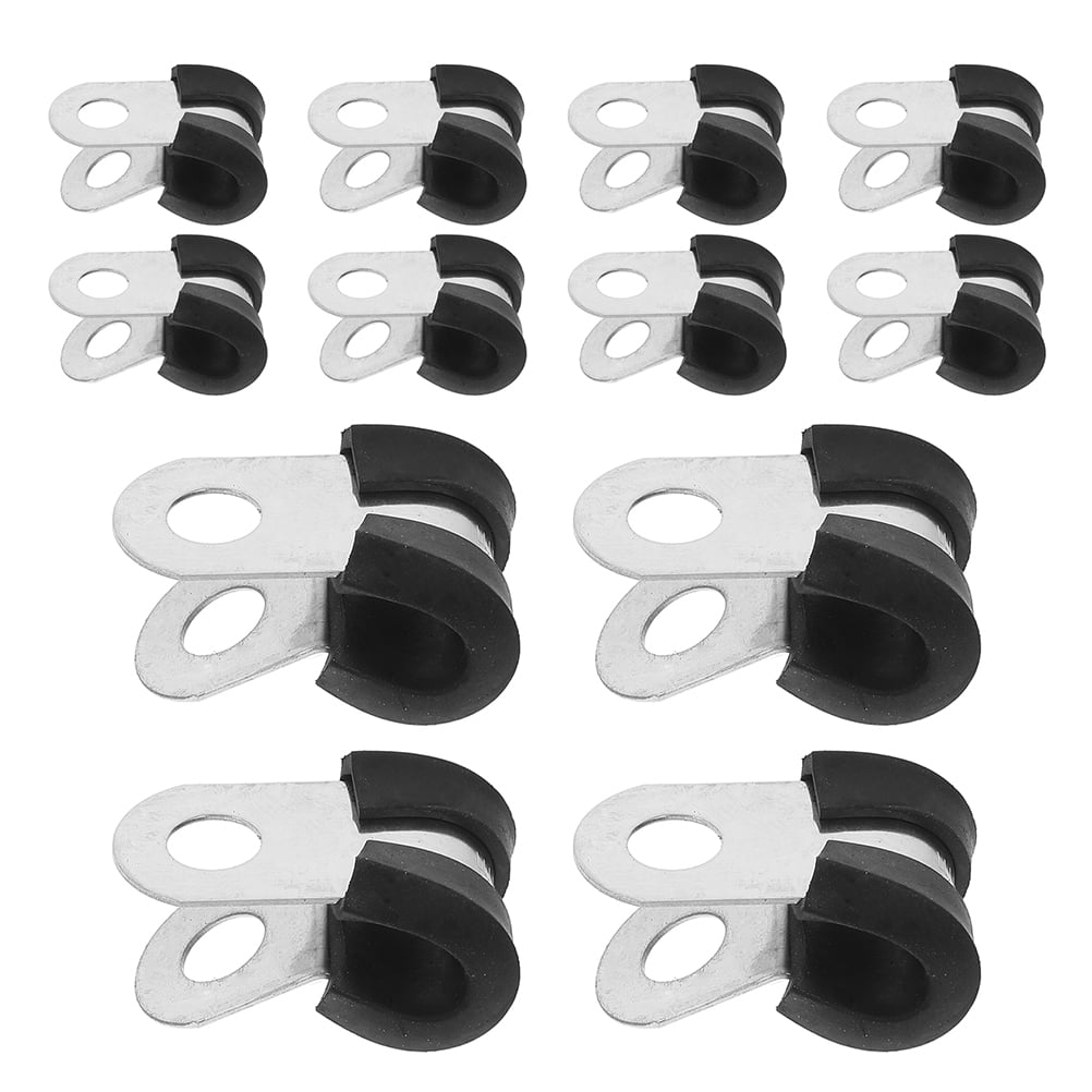 100pcs Insulated Wire Clamps Small Clamps Clips Cable Management Clamps ...