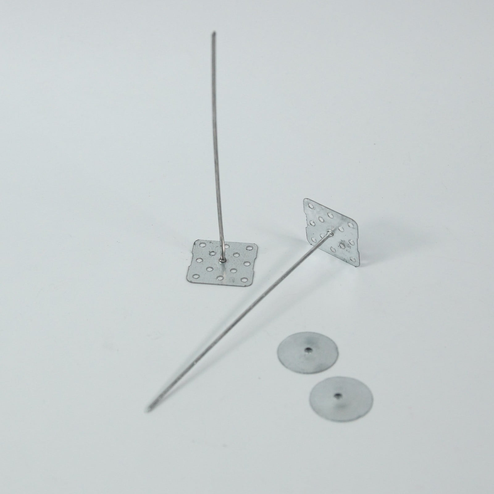 100pcs Insulation Board Fixing Nails 100mm (4") with 20mm (0.8") Base ...