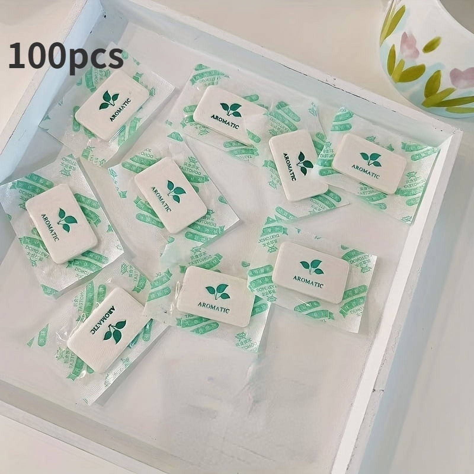 100pcs Jasmine Fragrance Bags - Perfect for Wardrobes, Cars, and Home ...