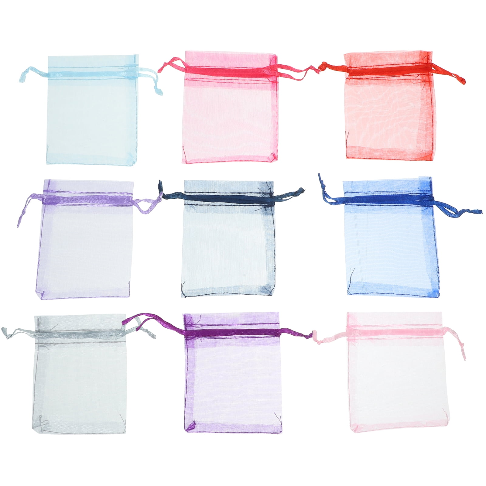 100pcs Jewelry Bags Small Gift Pouches Organza Bags Sundries Bags ...