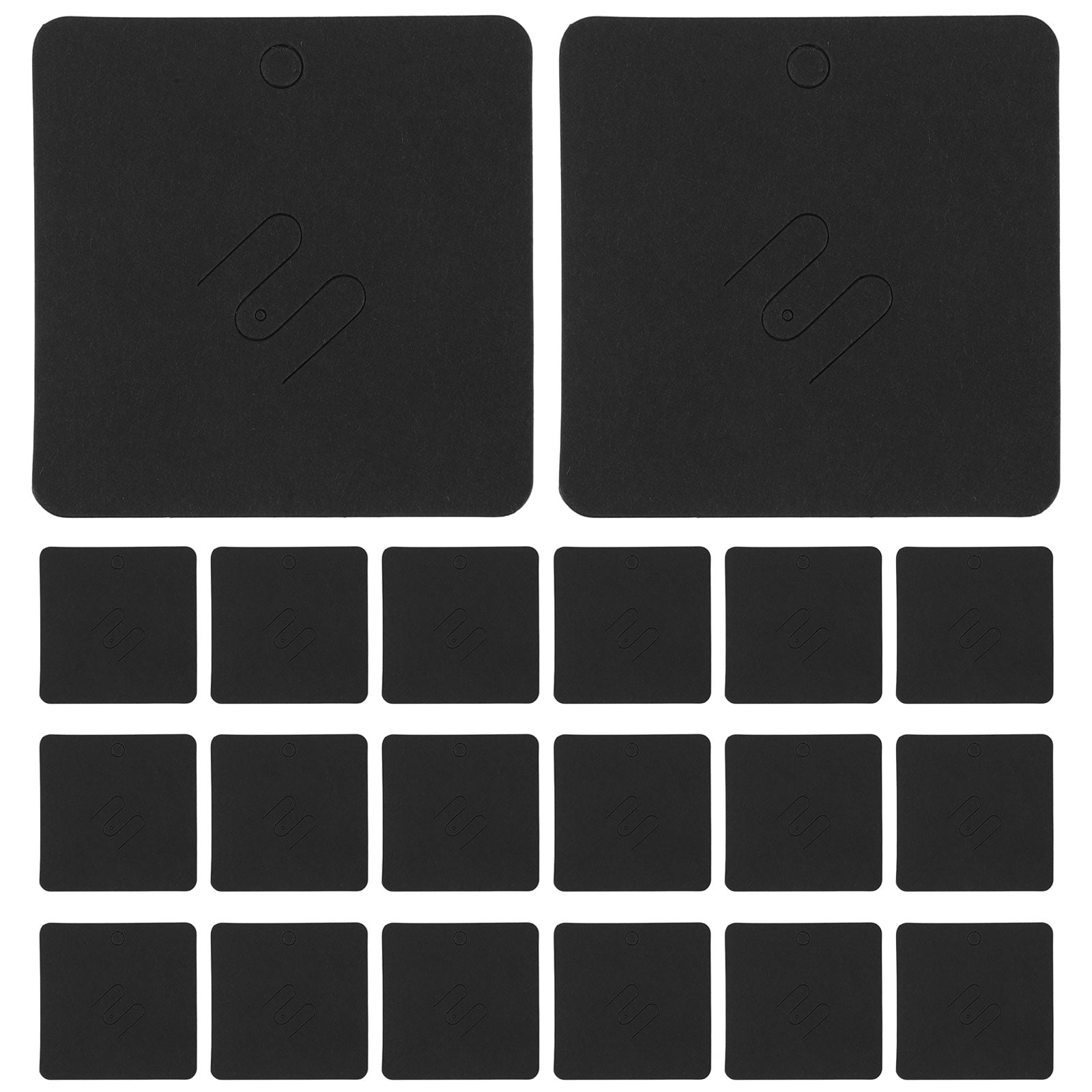100pcs Jewelry Brooch Pin Display Paper Cards for Accessories Store ...