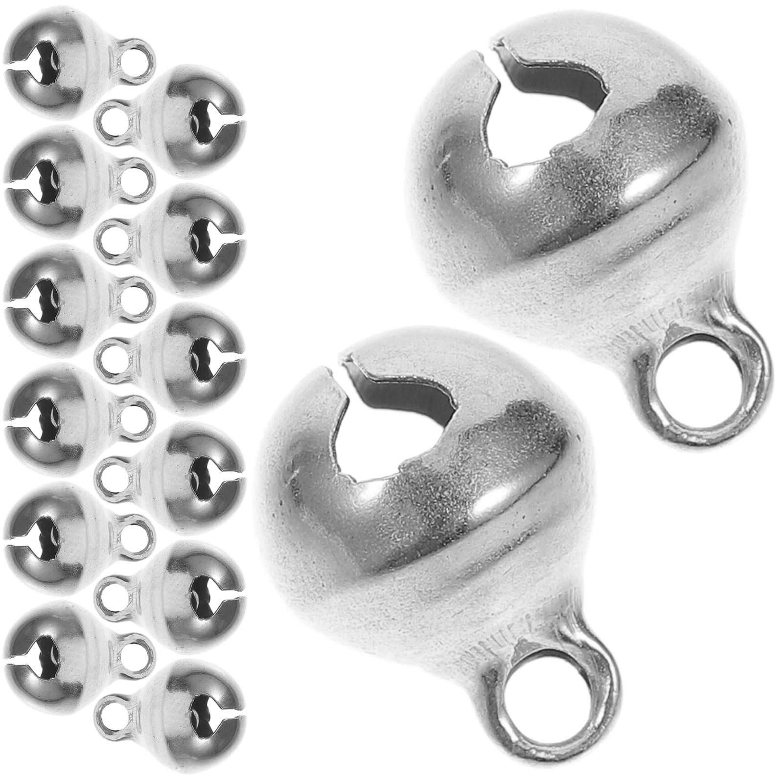 100pcs Jingle Bells Small Bells Craft Bells With Loud Sound Mini Bells ...