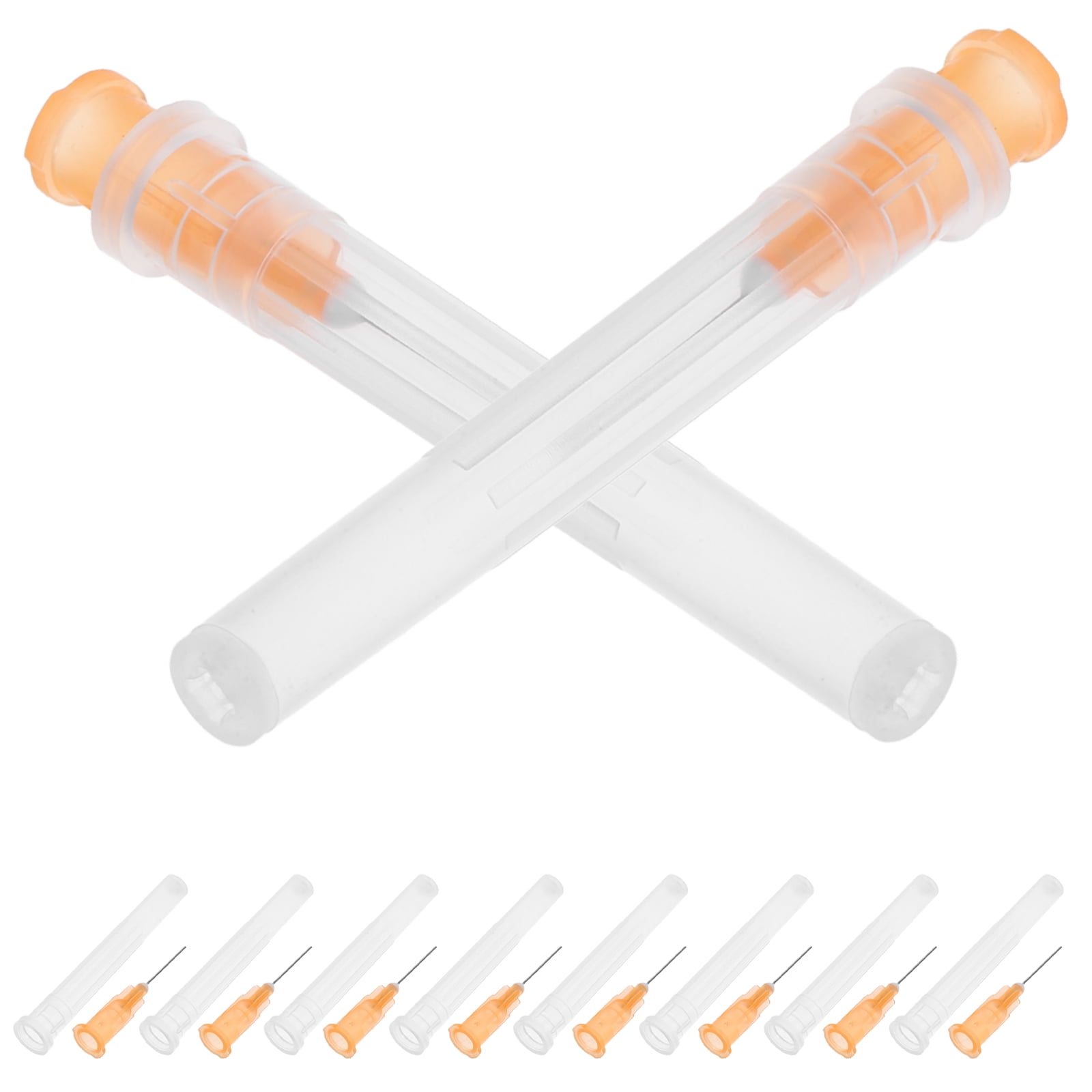 HOMEMAXS 100pcs 25g 13mm Plastic Dispensing Needles for Refilling ...