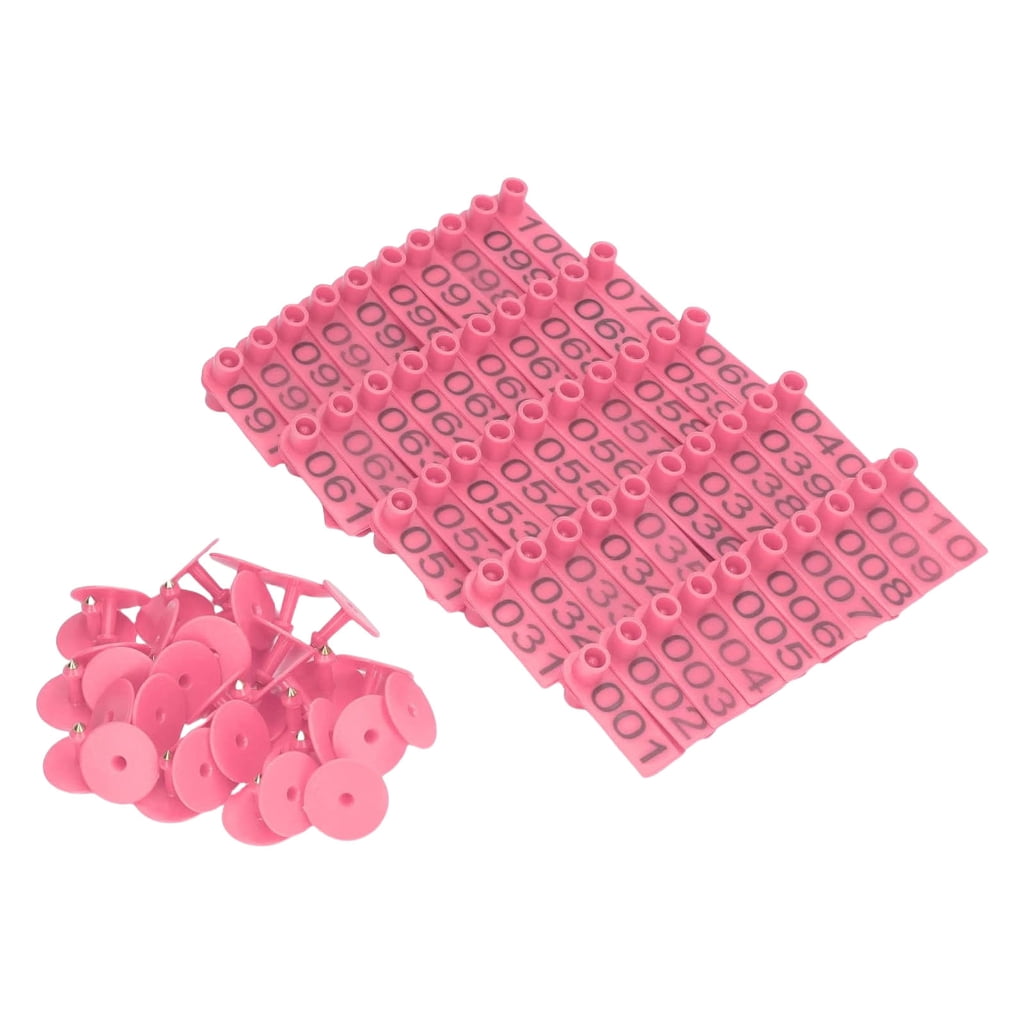100pcs Livestock Cattle Earcon Sign With Word Farm Identification Card ...