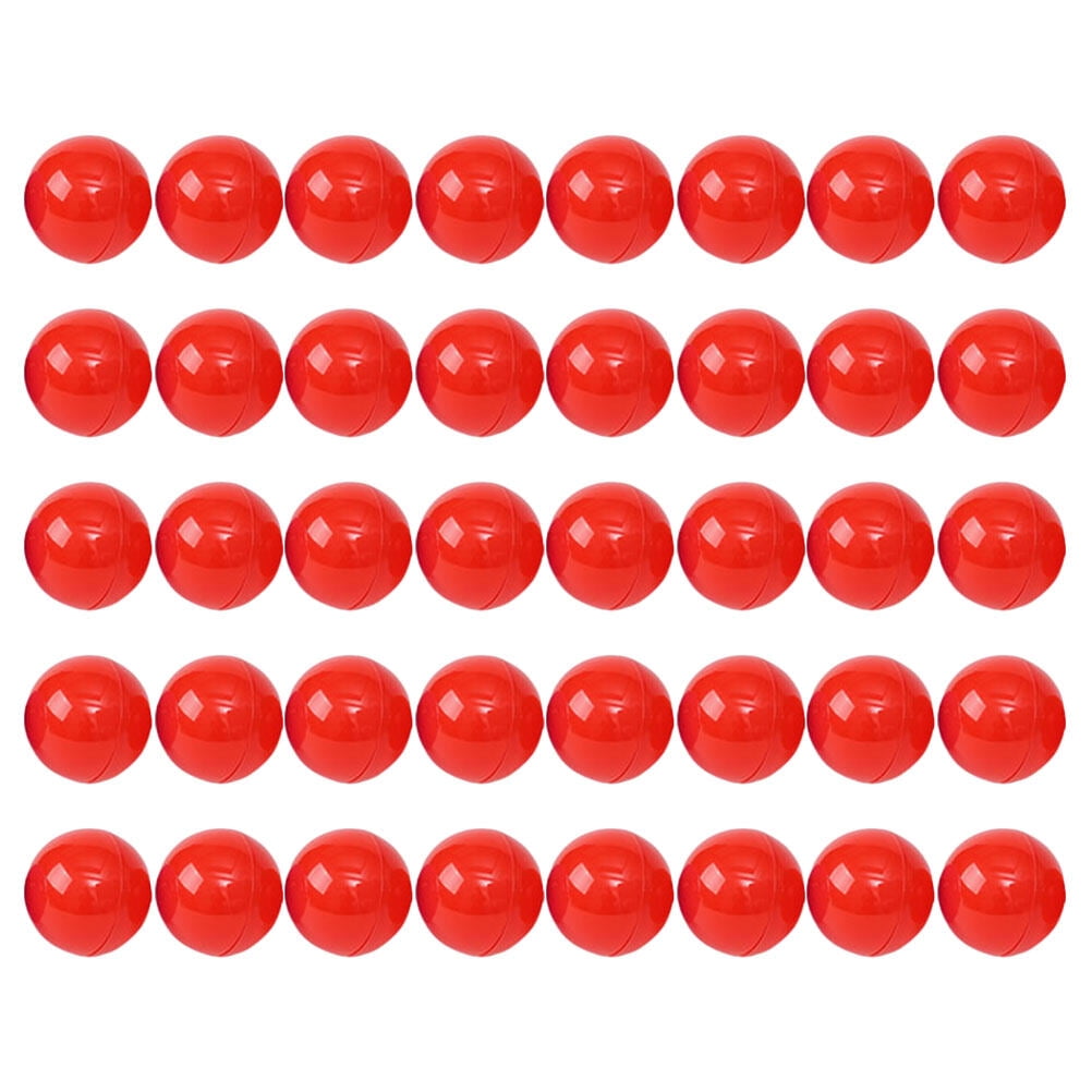 HEMOTON Red PVC Lottery Balls for Decor with Openable Design and Use ...
