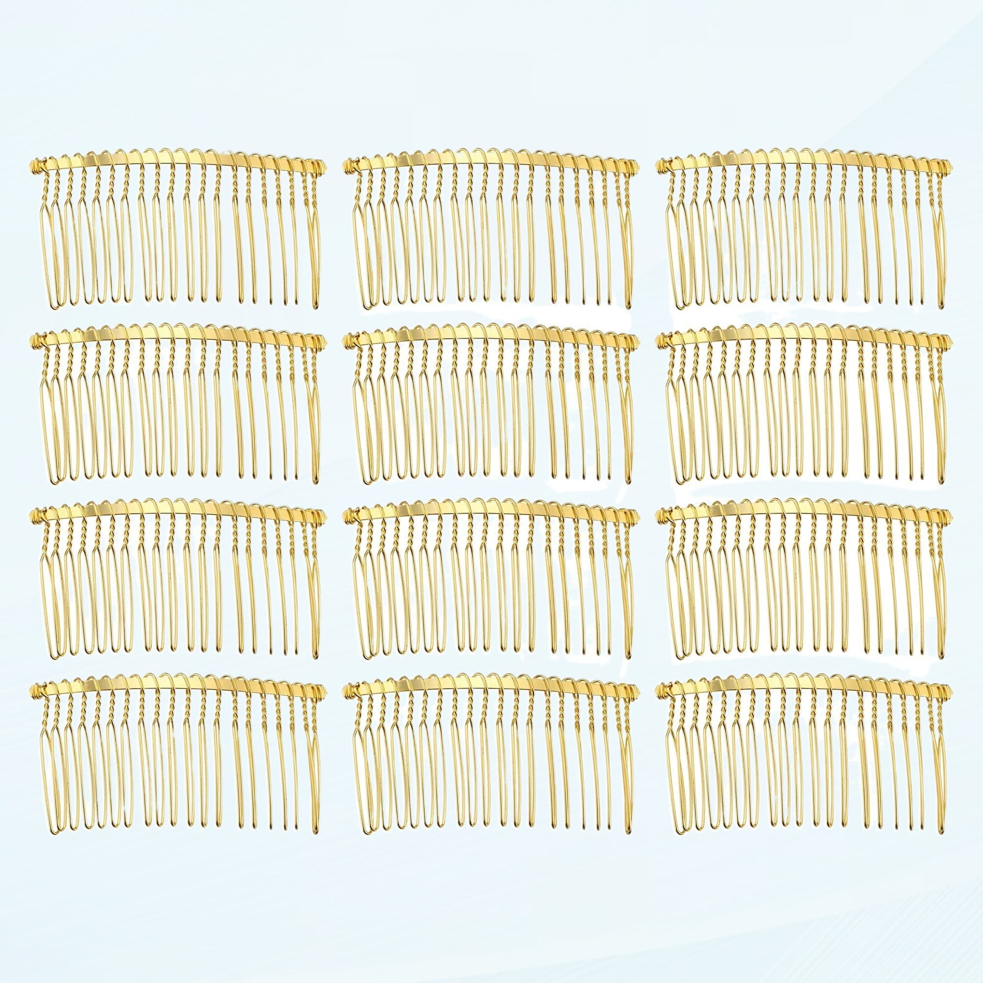 100pcs Metal ID Card Clips with Clear PVC Bands, High Quality Double ...