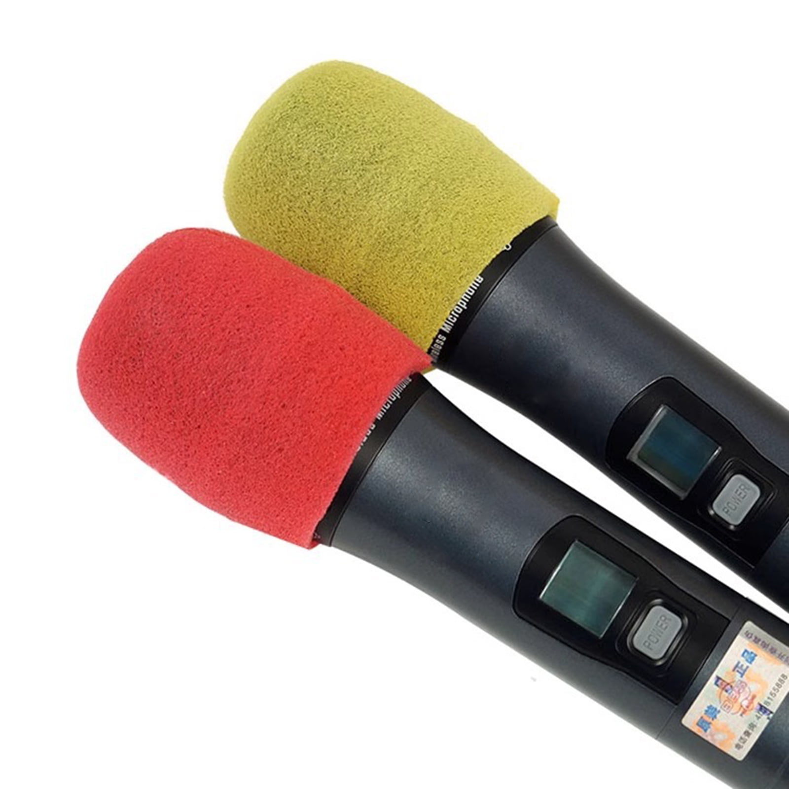 100pcs Microphones Foams Cover Protector Thickened Handheld Stage ...