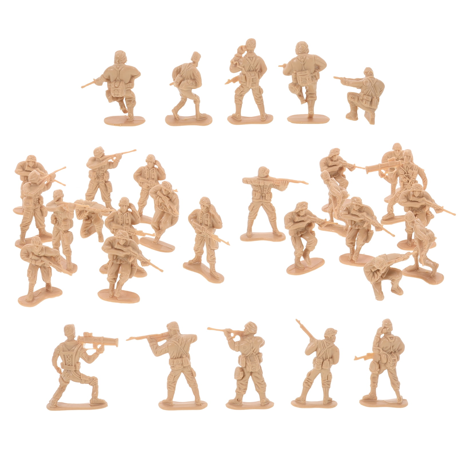 100pcs Mini Soldier Model Soldier Toy Mini Soldier Playset Action ...