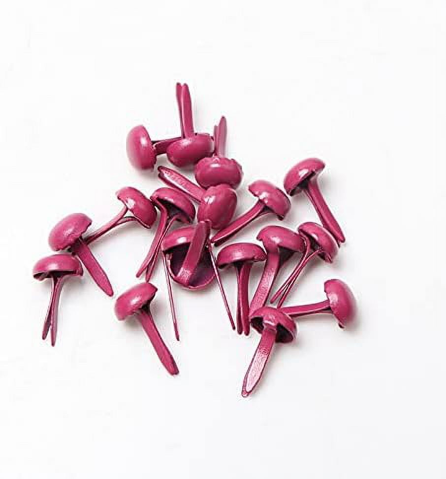 100pcs Mixed Round Metal Studs Brads Embellishment Fastener Brads Metal ...
