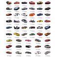 100pcs Mixed cartoon car stickers decoration notebook mobile phone ...