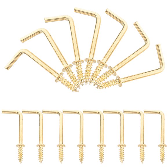L Shape Screw Hook