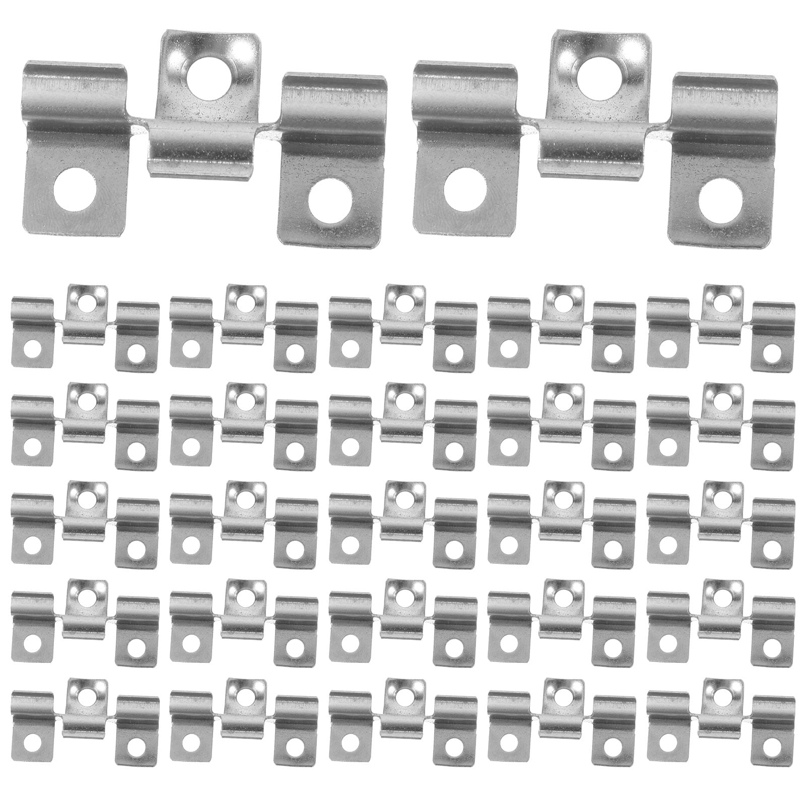 100pcs Narrow Gap Board Clip Metal Deck Fasteners for Deck Fastening ...