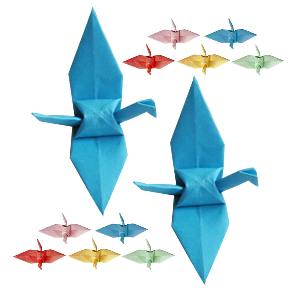 100pcs Origami Kit For Kids Origami Crane Centerpieces Origami Origami ...