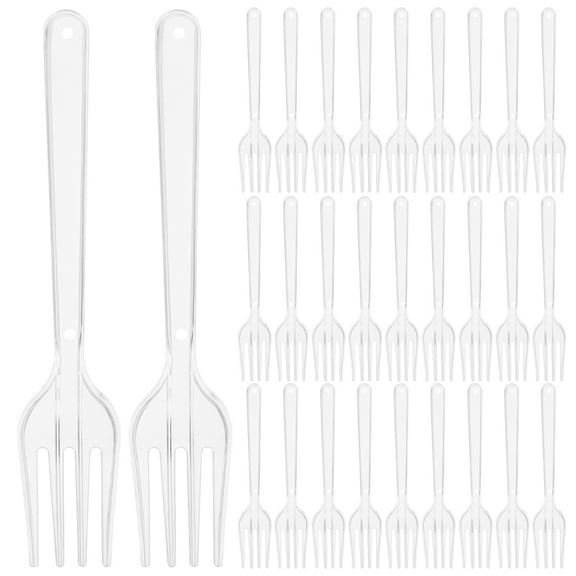SOLO Heavyweight Plastic Forks - 500 Count, Strong & Durable Disposable ...