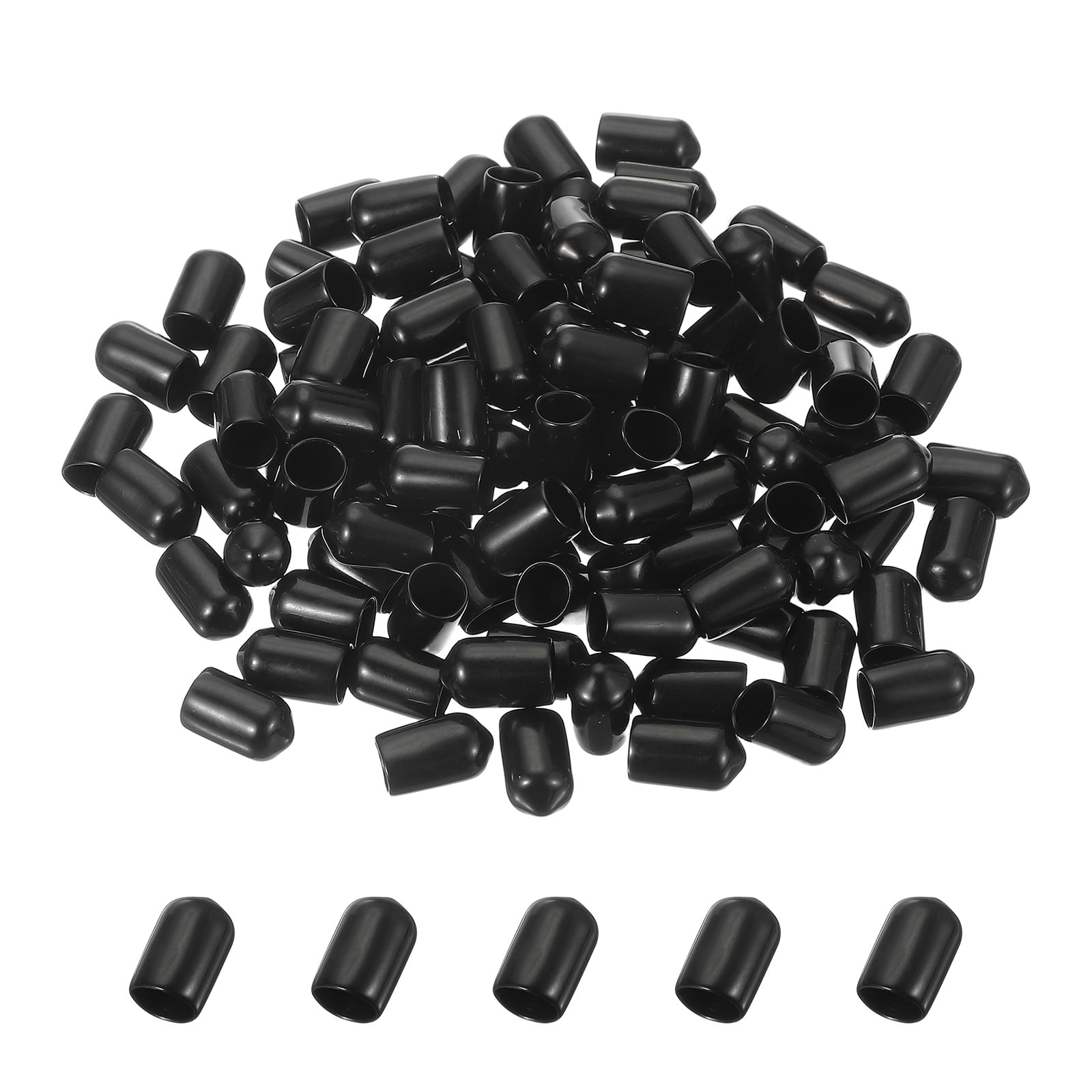 100pcs Pegboard Hooks Protector Rubber End Caps, Peg Board Hook ...