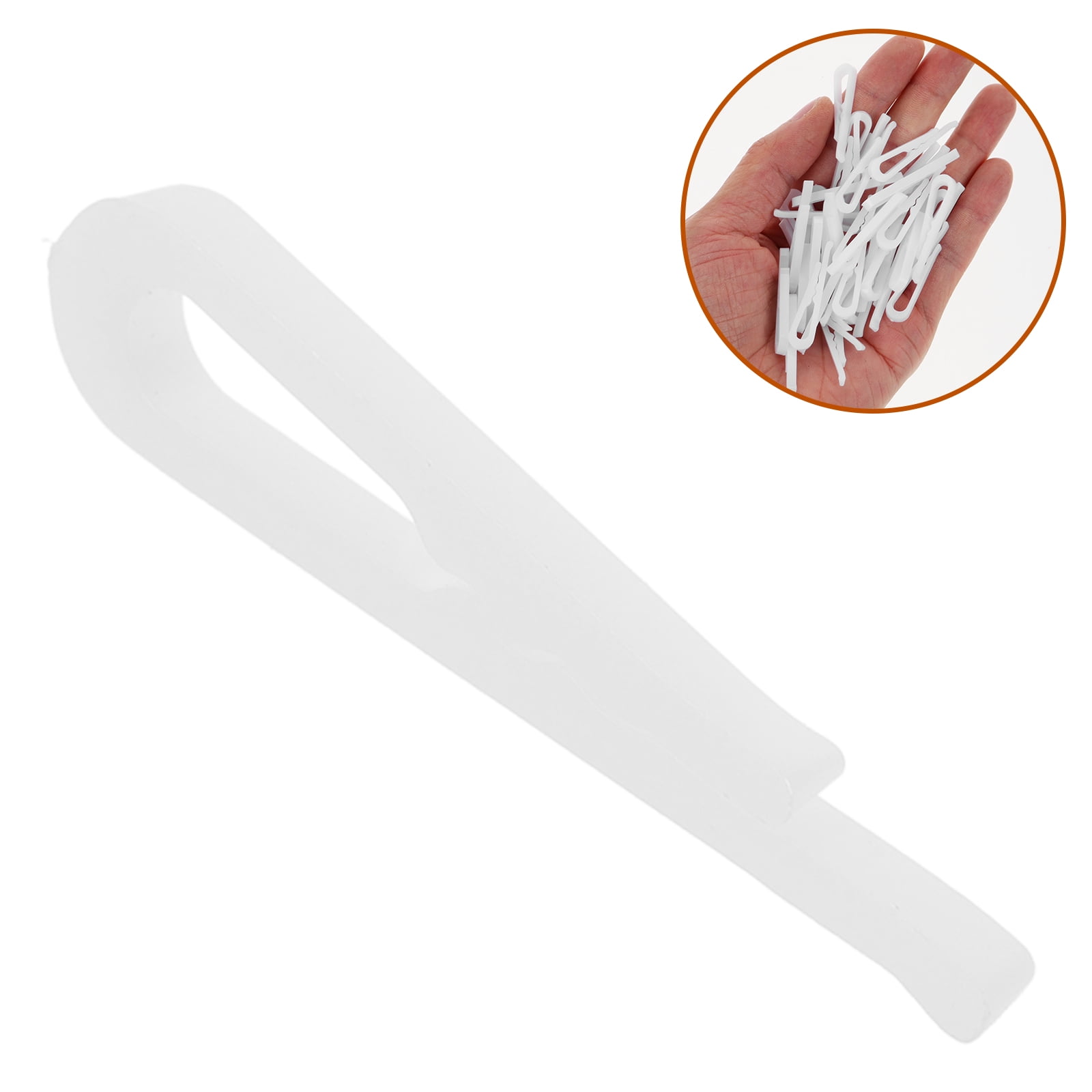 100pcs Plastic Alligator Clip Garment Clip Shirt Clamps Clothes Fixing ...