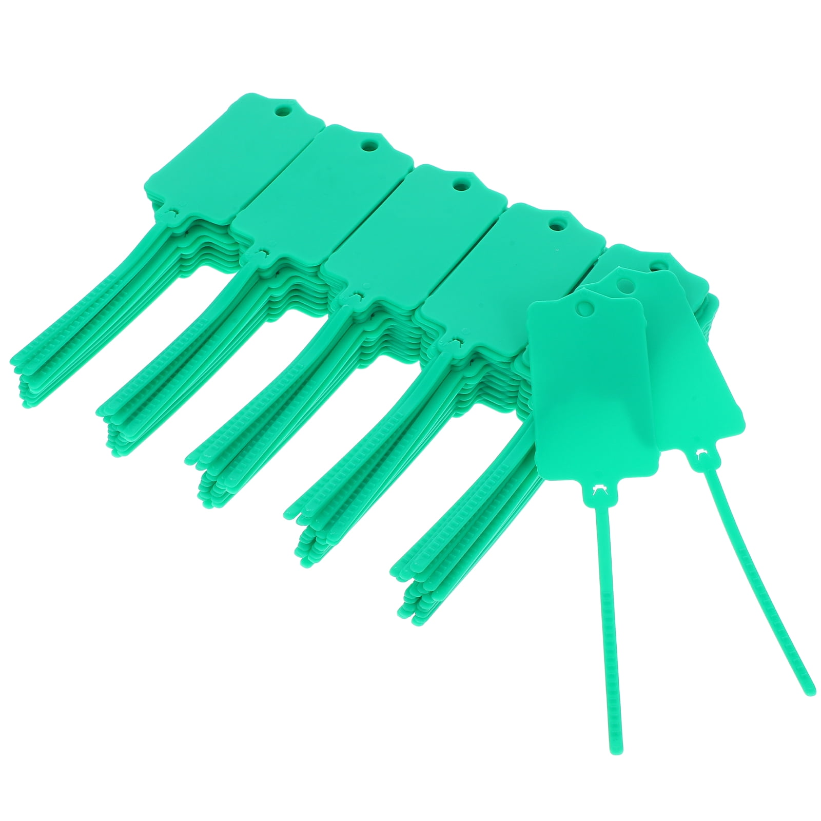 100pcs Plastic Shipping Tags Waterproof Labels Writable Hanging Tags ...