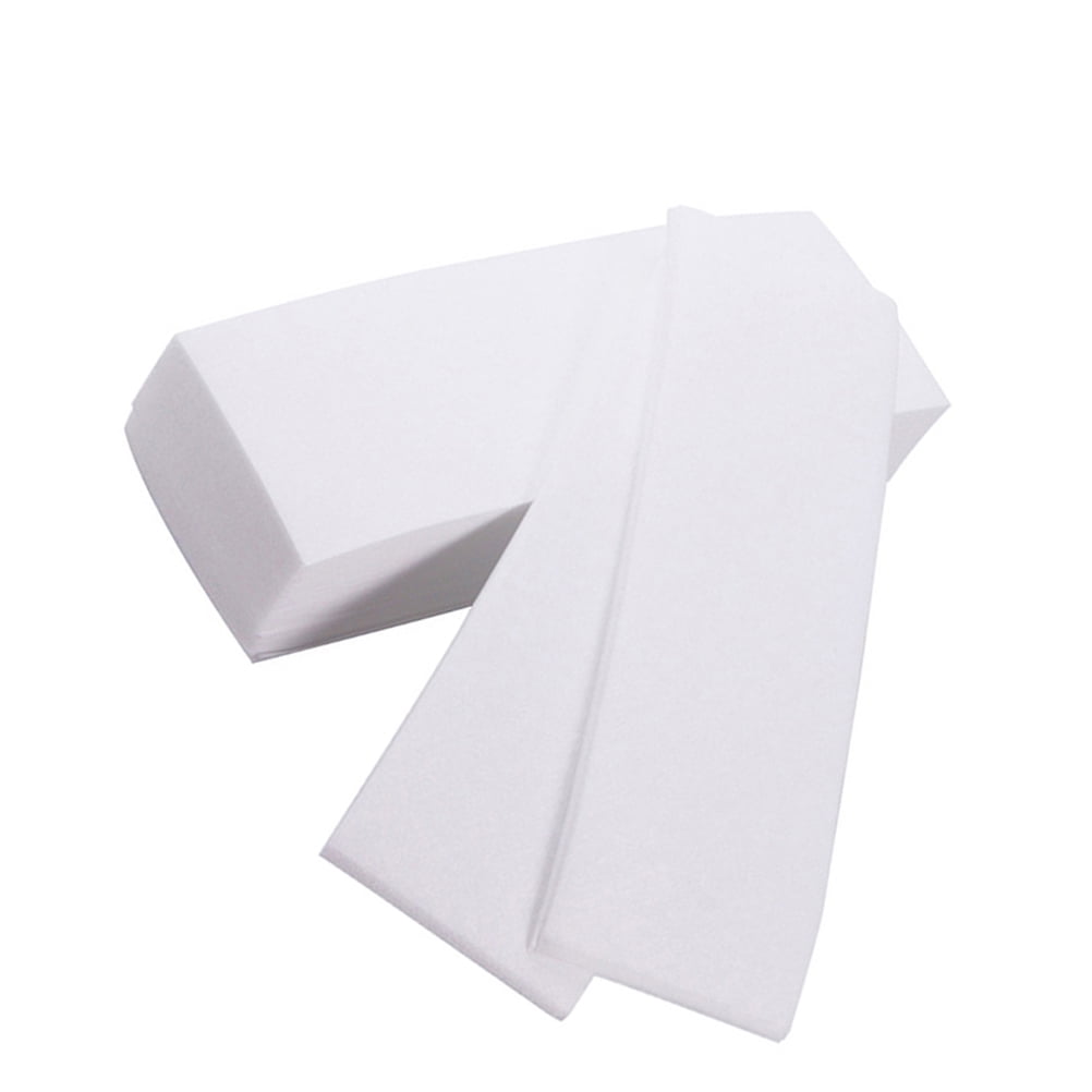 100pcs Professional Facial & Body Hair Removal Wax Strips Paper ...