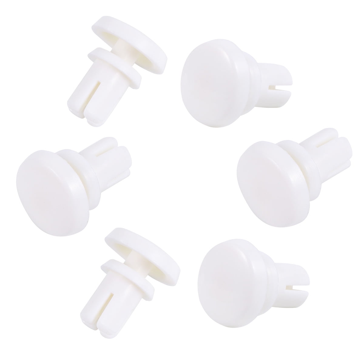 100pcs R Type Expansion Rivet Nut Nylon Plastic Buckle Clip for ...