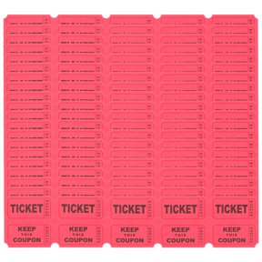 Free Shipping! Lancaster Bingo Company 2000 Raffle Tickets Per Roll ...