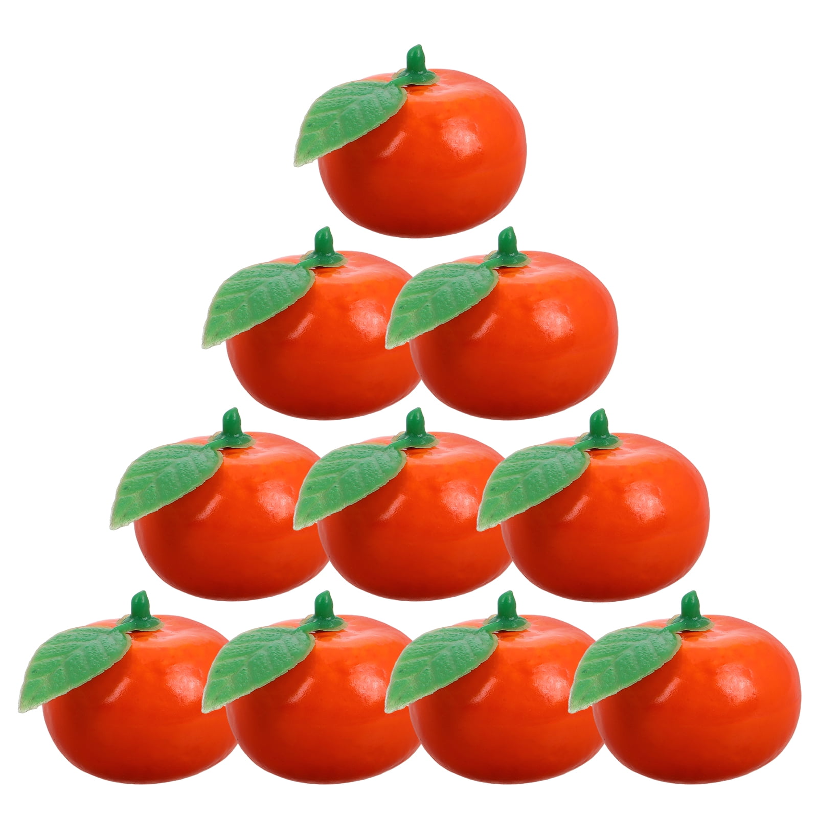 100pcs Realistic Mini Fake Oranges Artificial Fruits for Home Party ...