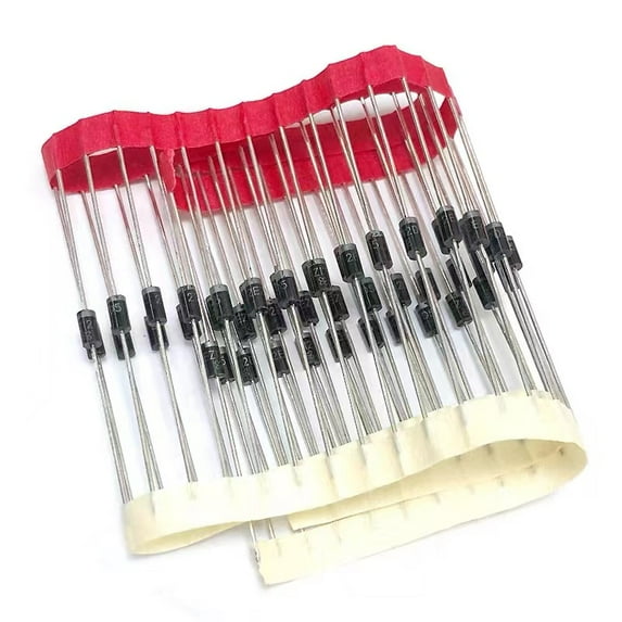 100pcs Rectifier Diode 1N4933 1N4934 1N4935 1N4936 1N4937 1A/50V 1A ...