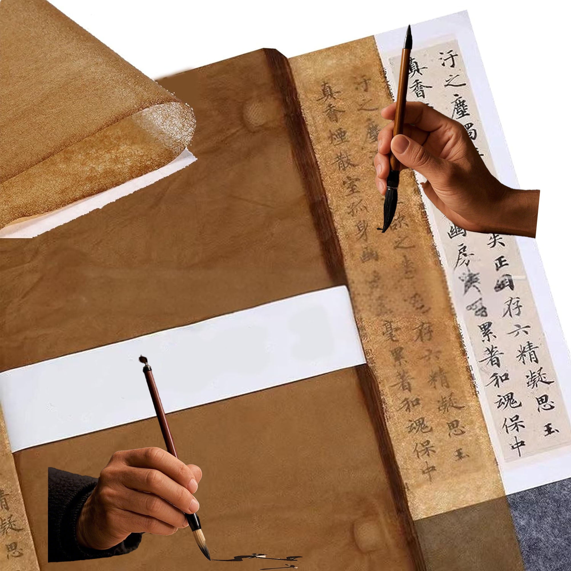 100pcs Rice Paper Sheets, Cicada Wing Paper, Ancient Bamboo Pulp ...