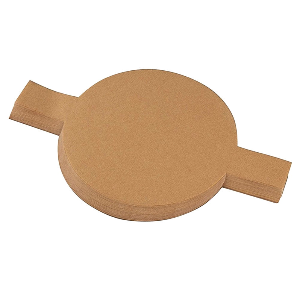 100pcs Round Cake Pan Liner Non-Stick Silicone Paper Baking Sheet Paper ...