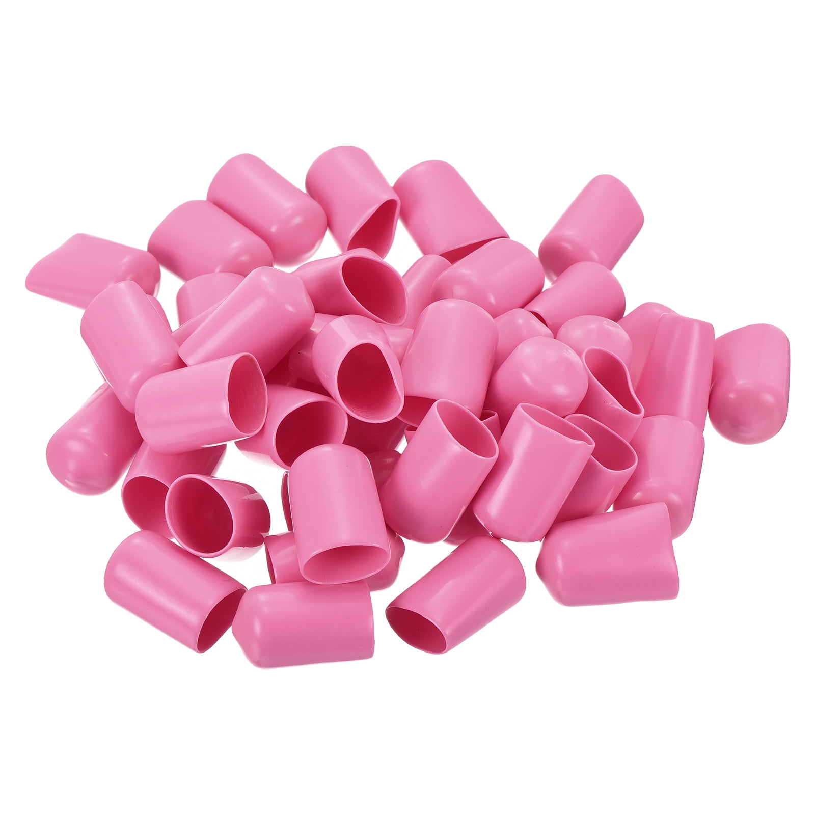 Uxcell Screw Thread Protectors Rubber End Cap Cover 13mm Pink - Walmart.com