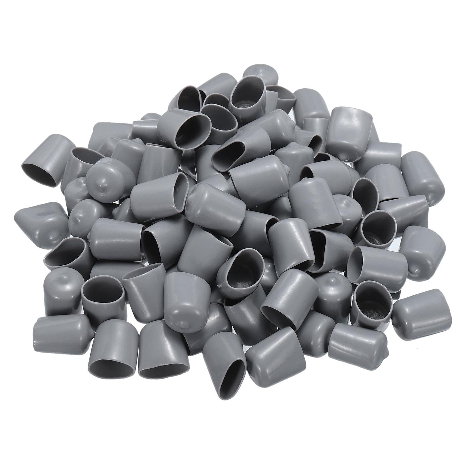 Uxcell Screw Thread Protectors Rubber End Cap Cover 19mm Grey - Walmart.com